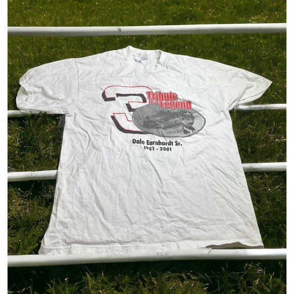 Gildan | Shirts | Vintage Dale Earnhardt Tshirt Xl Tribute Nascar 951 ...